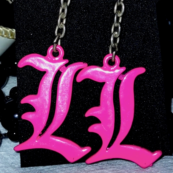 Claire's | Jewelry | Japanese Anime Death Note Hot Pink Earrings | Poshmark